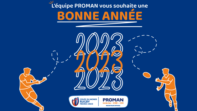 PROMAN vous souhaite une bonne année 2023
